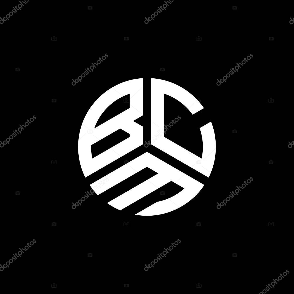 Dise o del logotipo de la letra BCM sobre fondo blanco. BCM iniciales creativas letra logo ...