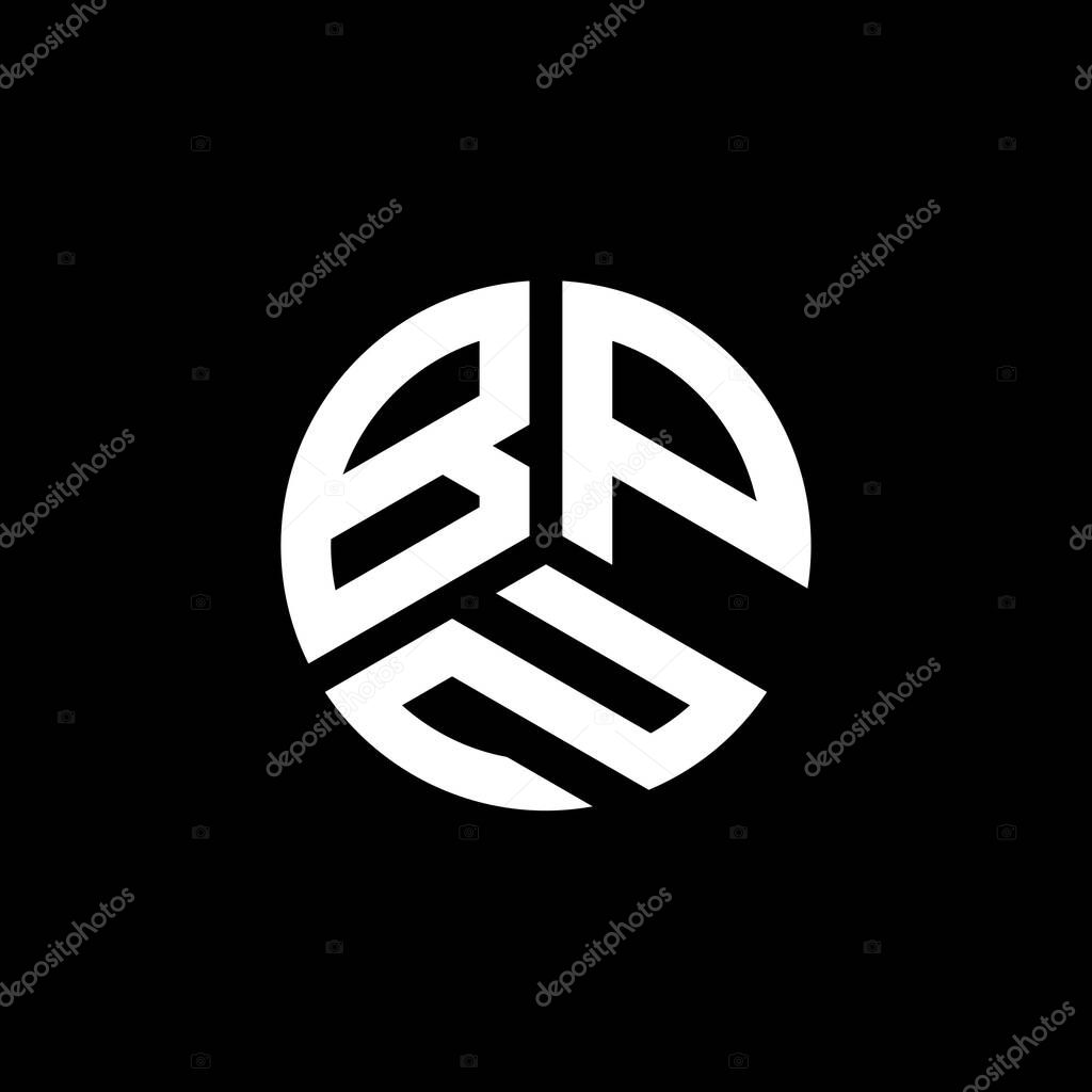 Diseño del logotipo de la letra BPN sobre fondo blanco. BPN iniciales ...