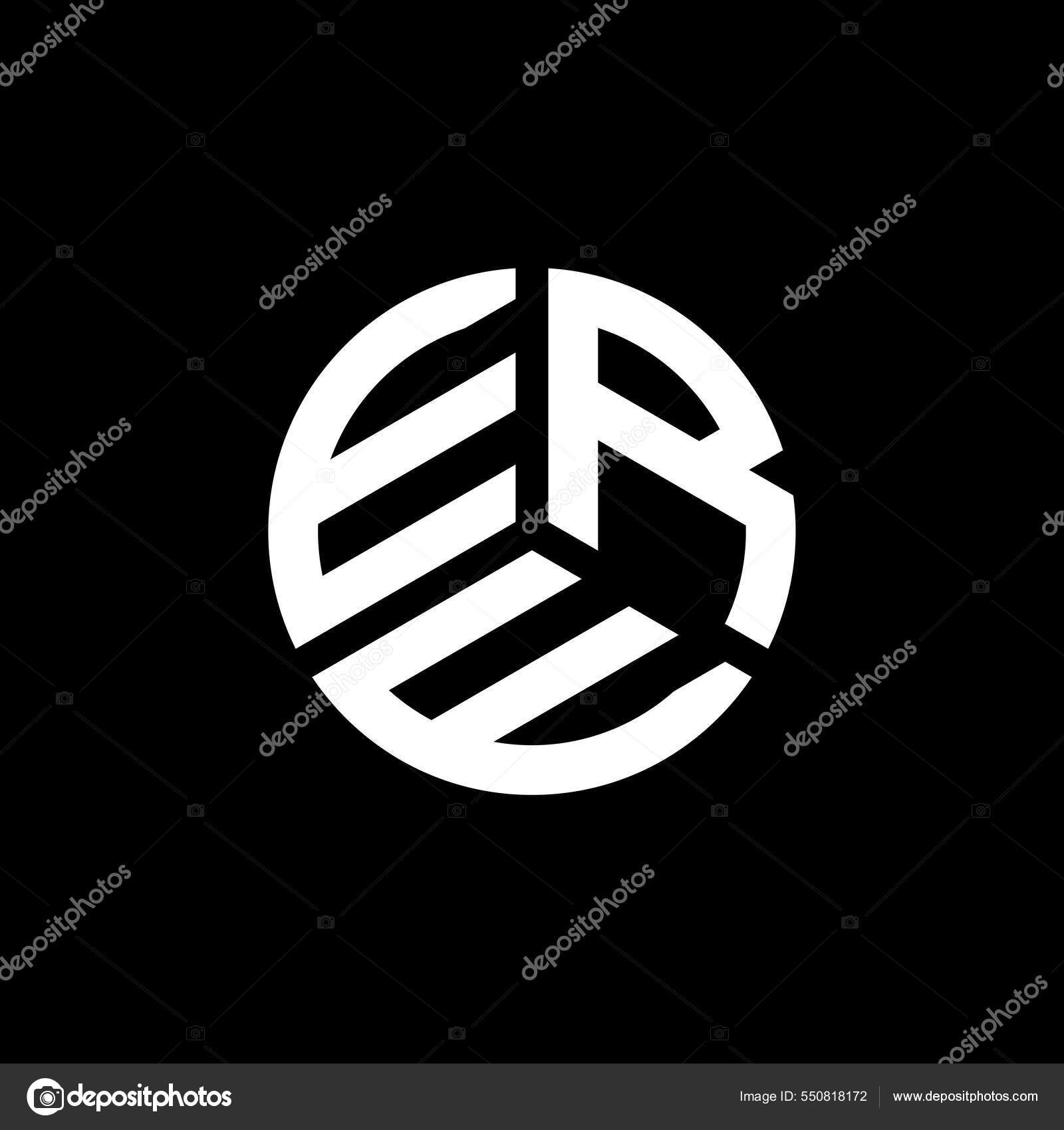 Ere Letter Logo Design White Background Ere Creative Initials Letter ...