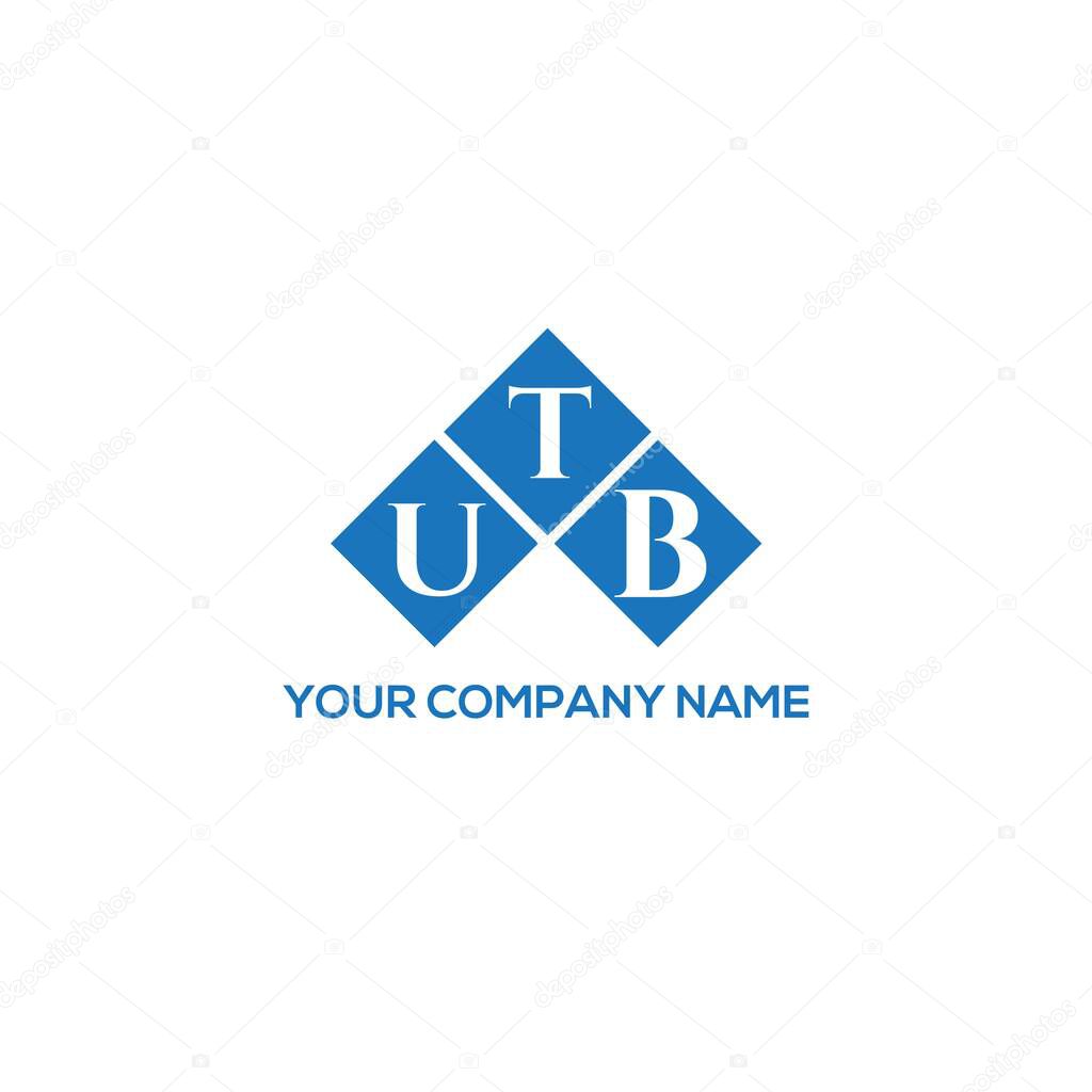 Diseño del logotipo de la letra UTB sobre fondo blanco. UTB iniciales ... Diseño del logotipo de la letra UTB sobre fondo blanco. UTB iniciales ...