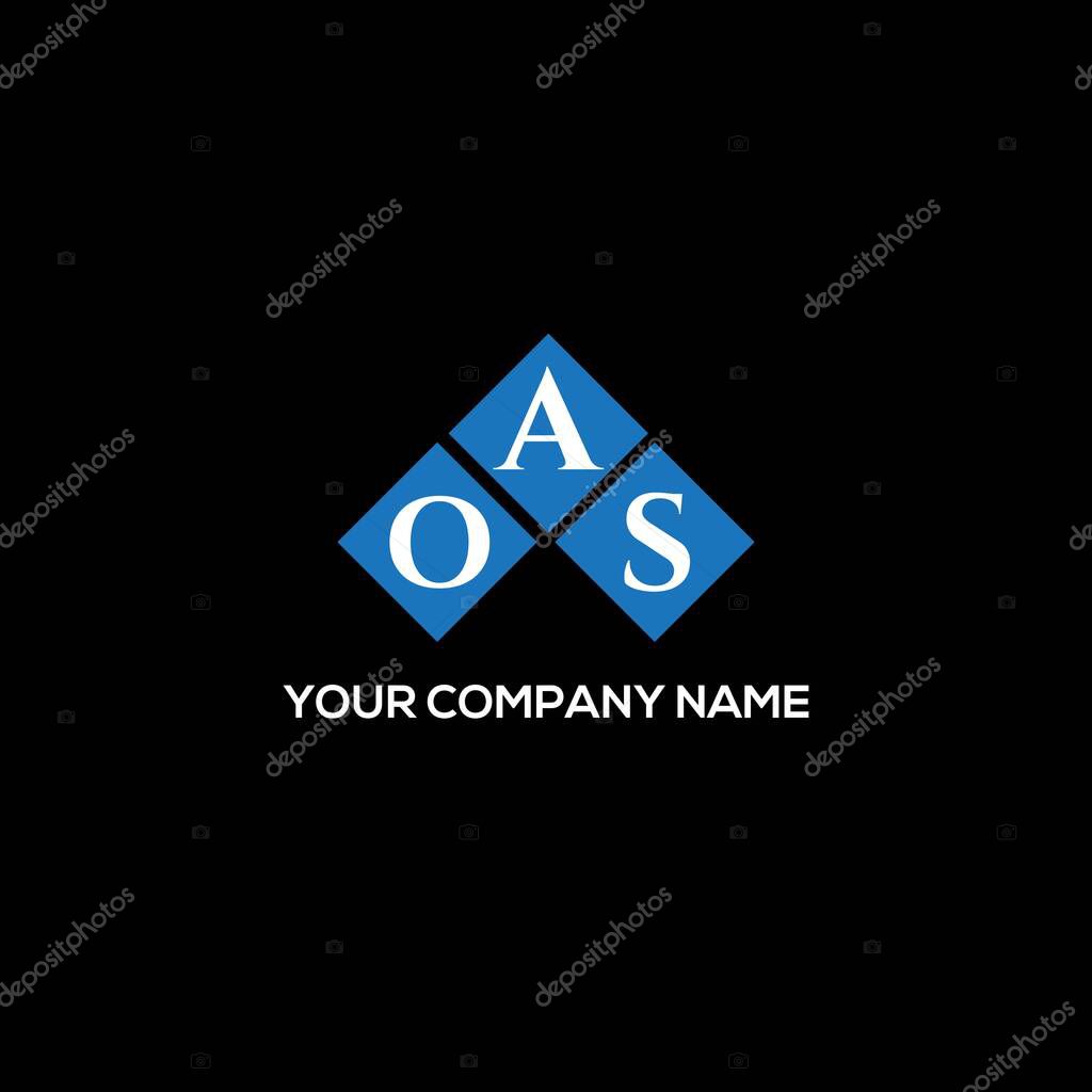 Diseño del logotipo de la carta de la OEA sobre fondo negro. OEA ...