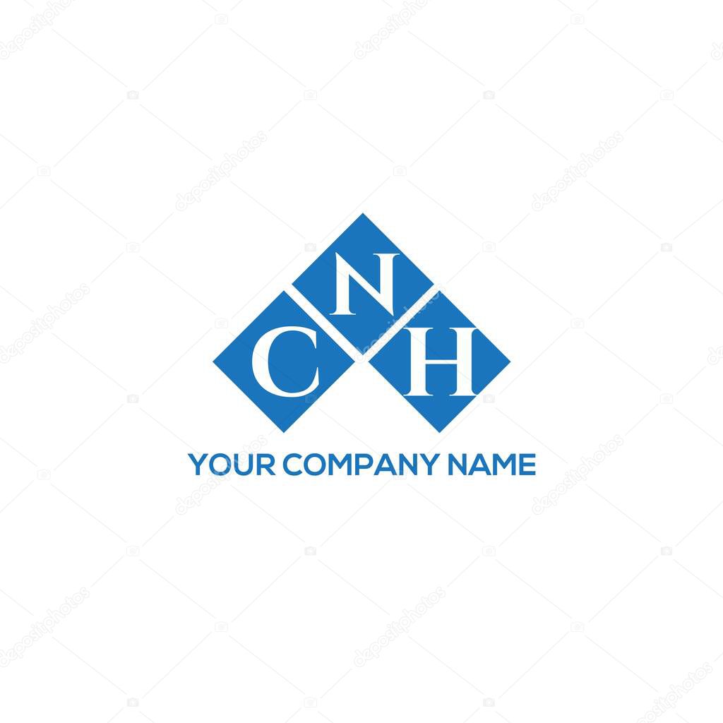 Diseño del logotipo de la letra CNH sobre fondo blanco. CNH iniciales ...