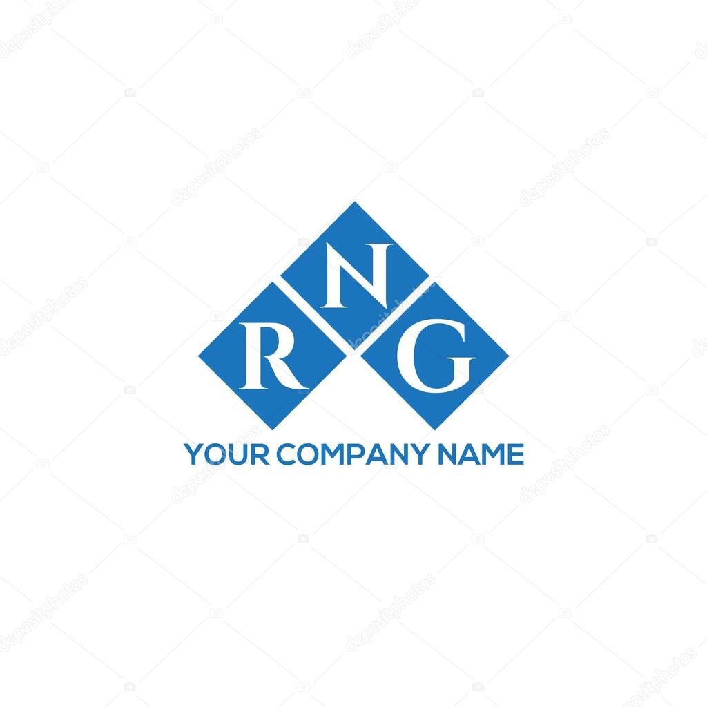 Diseño del logotipo de la letra RNG sobre fondo blanco. RNG iniciales ...