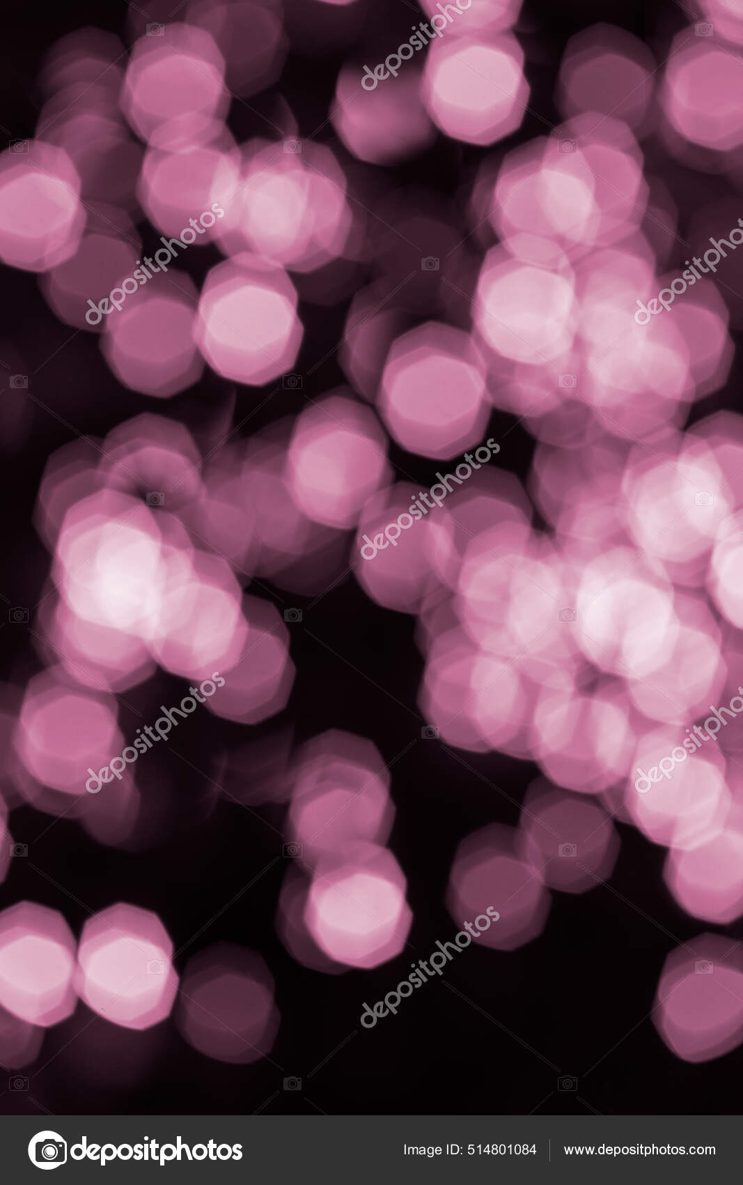 Pink Bokeh Texture