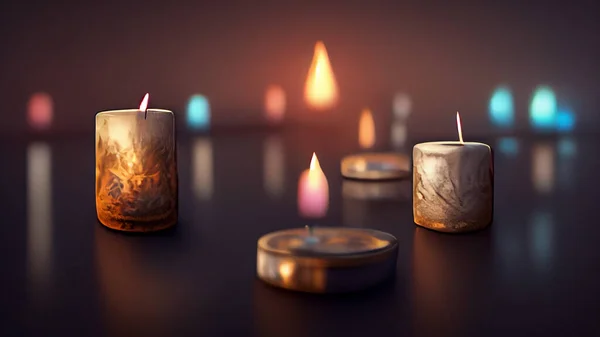 Velas em fundo Fotos de Stock, Velas em fundo Imagens sem royalties ...