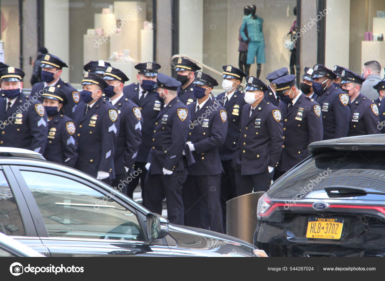 Wake Jason Rivera Killed Nypd Officer Patricks Cathedral January 2022 ...