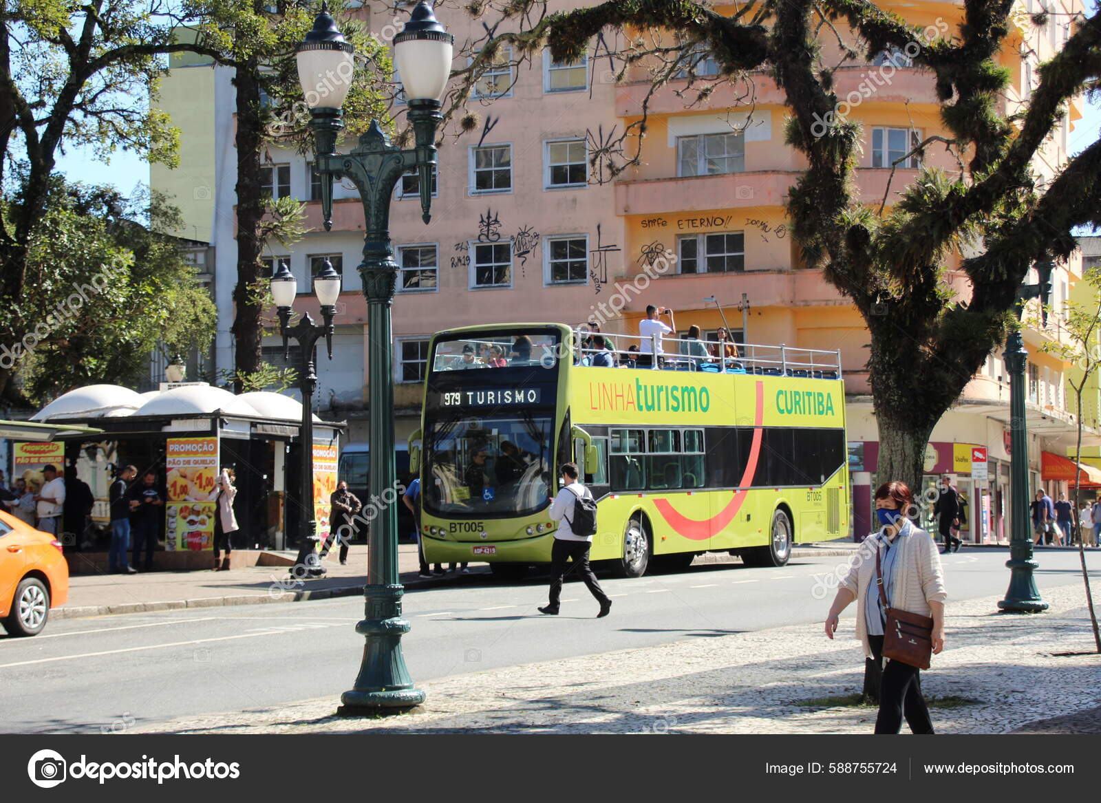 Nice Temperature Day City Curitiba July 2022 Curitiba Parana Brazil ...