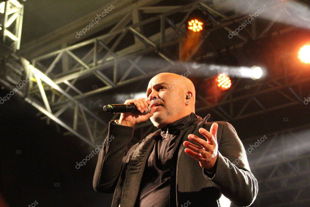 Brazilian duo Rick and Renner during the closing show of Efapi Expo ...