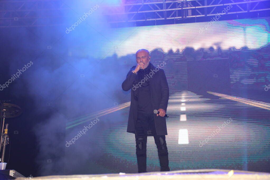 Brazilian duo Rick and Renner during the closing show of Efapi Expo ...