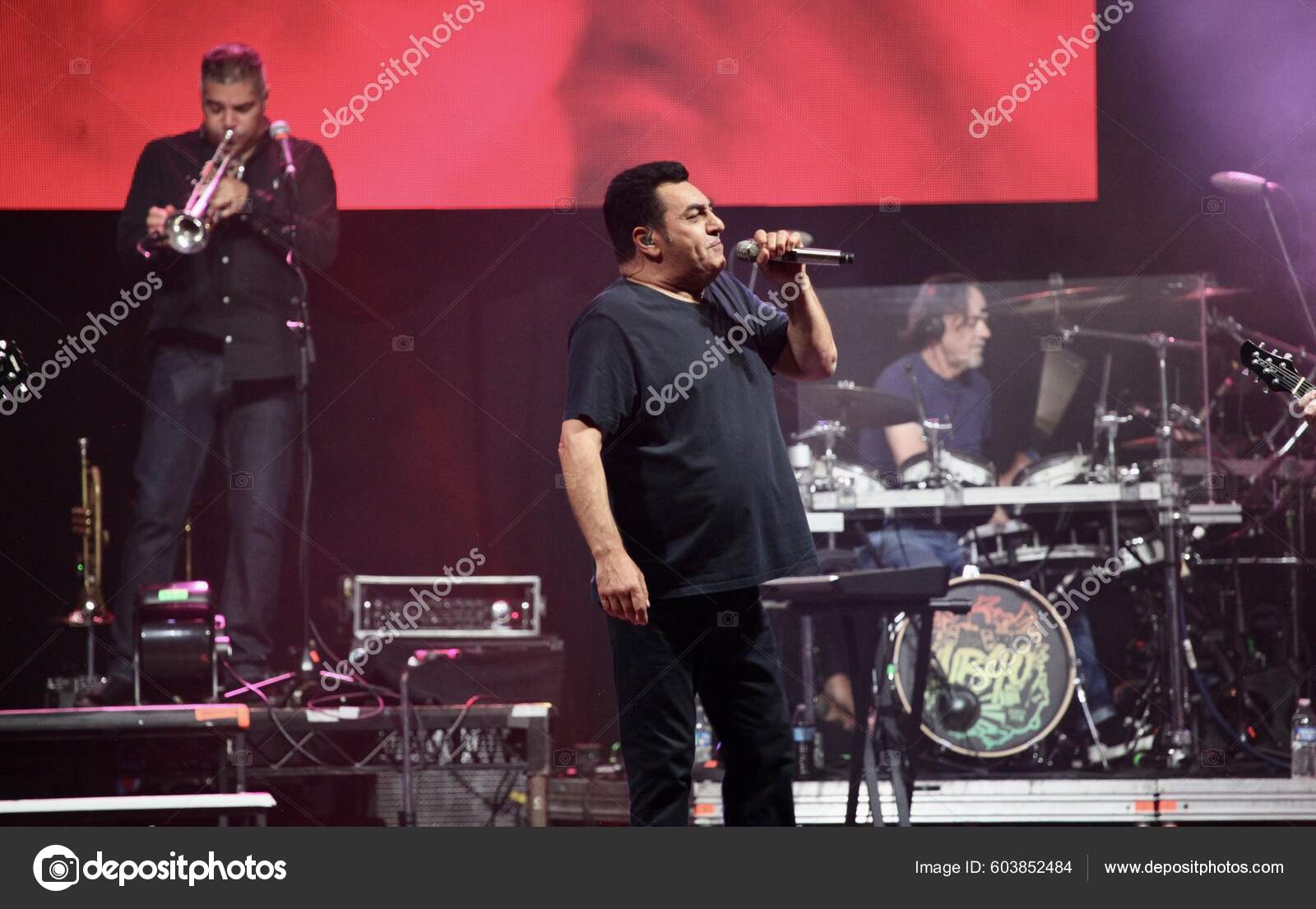 New Ub40 Performs Live Summer Stage Central Park Lawn August – Stock ...