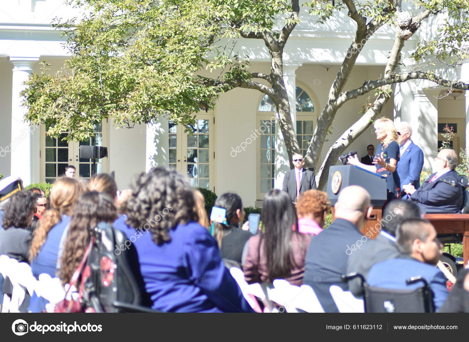 New President First Lady Joe Jill Biden Deliver Remarks Celebrate ...