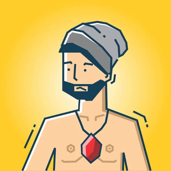 100,000 Shirtless men Vector Images | Depositphotos