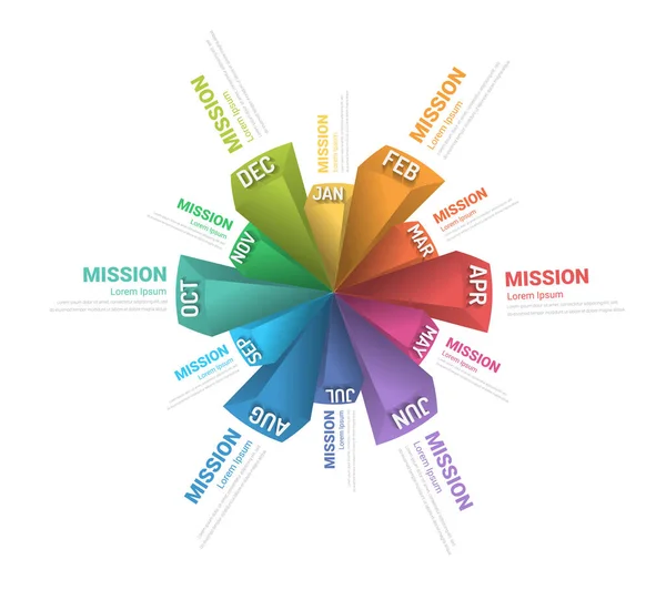 Flowchart Elements Tree Diagram Gears Cogwheels Concept Modern ...