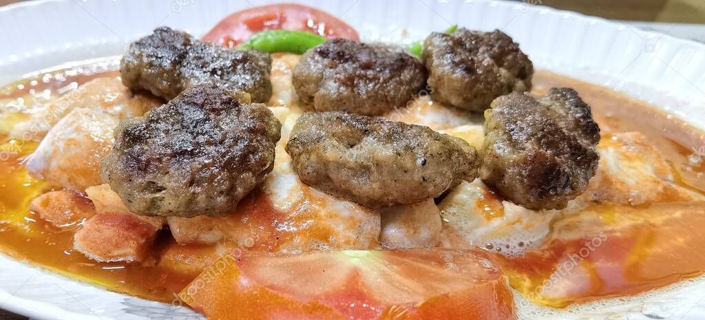 Las famosas albóndigas de Eskisehir de Turquía Balaban albóndigas, una ...