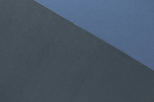 Two color, gray and blue, textured paper background. Texture with blank ...