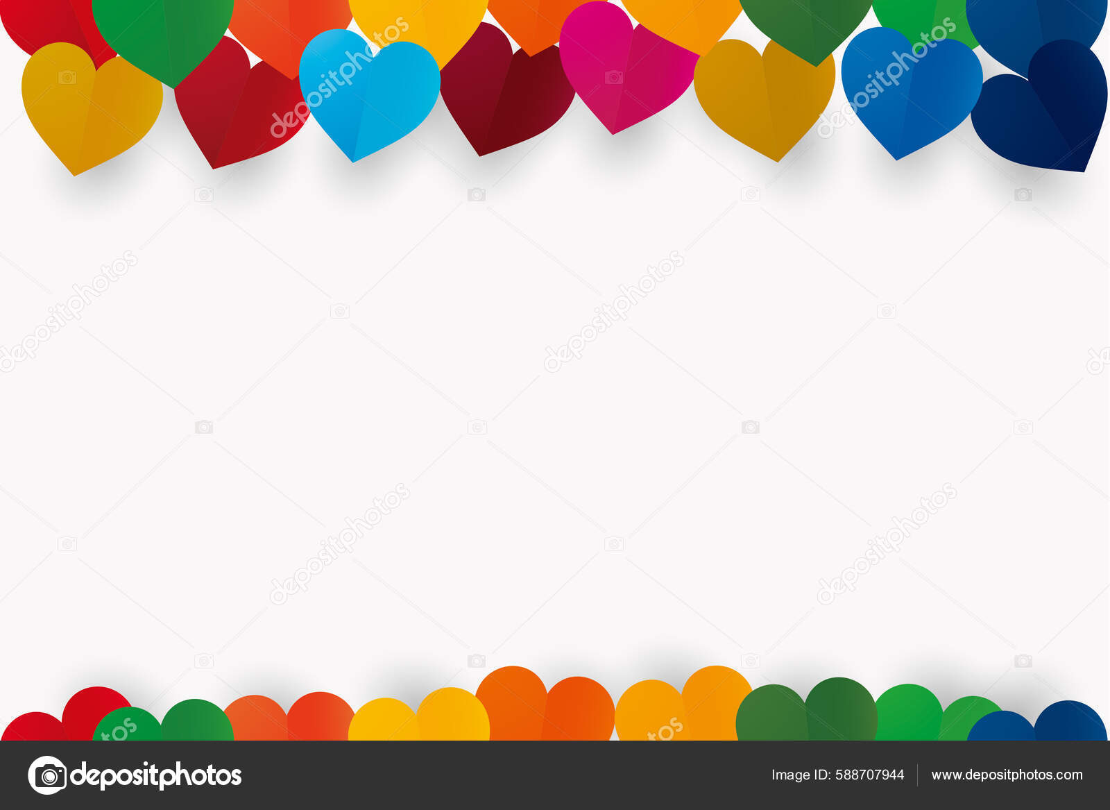 Sdgs Color Heart Craft Background Stock Vector Image by ©MisaoN #588707944