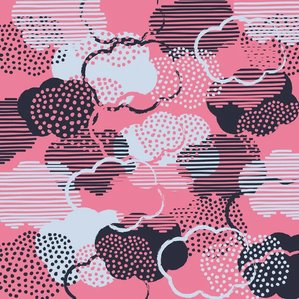 Dull Color Heart Pattern Background Stock Vector by ©MisaoN 604031738