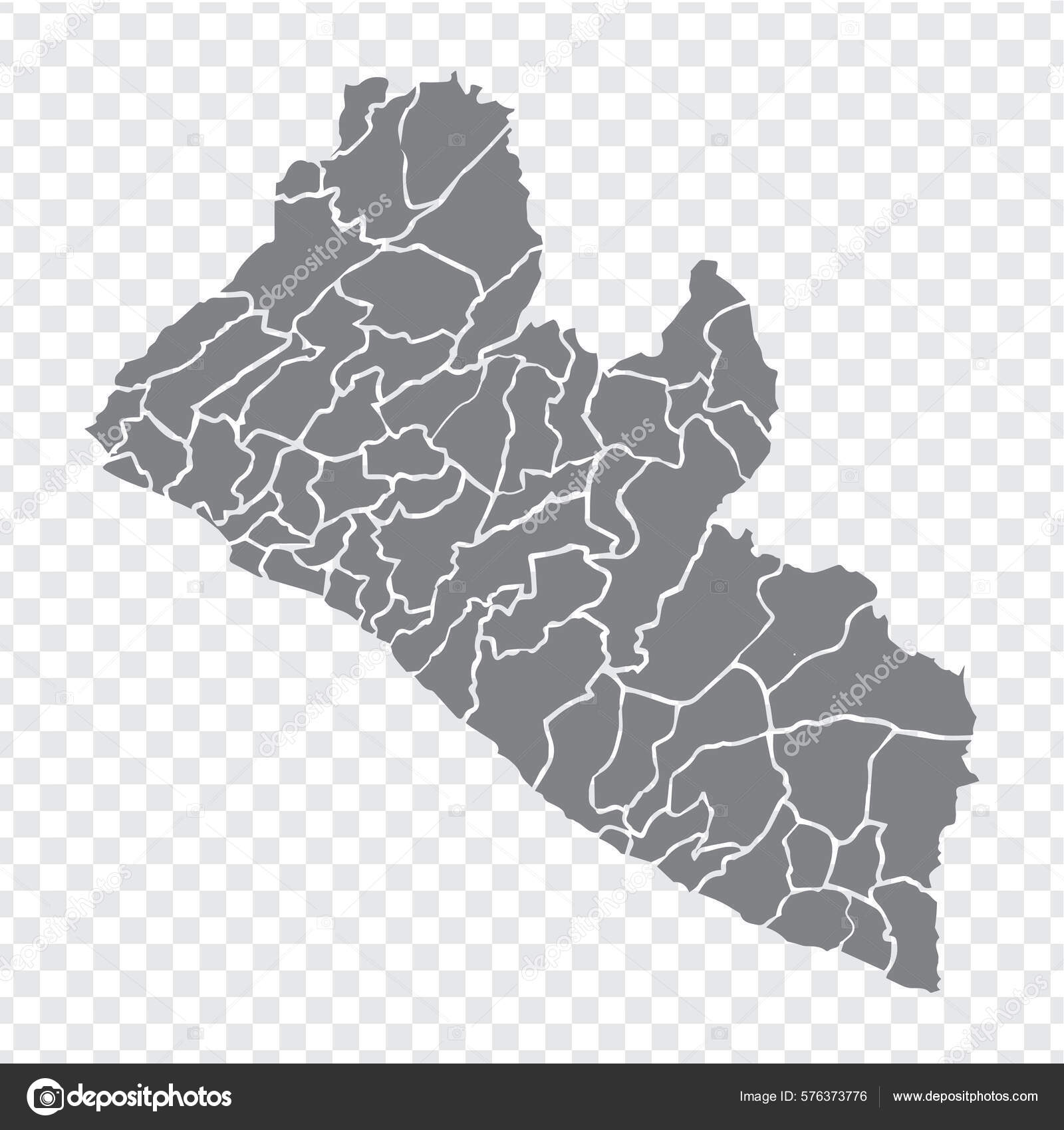 Liberya 'Nın Boş Haritası Liberya Federal Cumhuriyeti 'Nin Internet ...