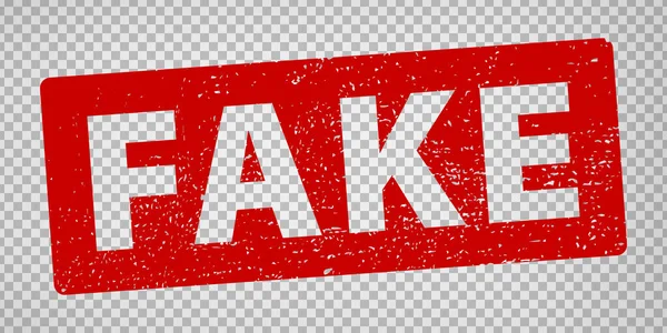 Fake Stamp Design Transparent Background Grunge Rubber Seal Word Fake ...