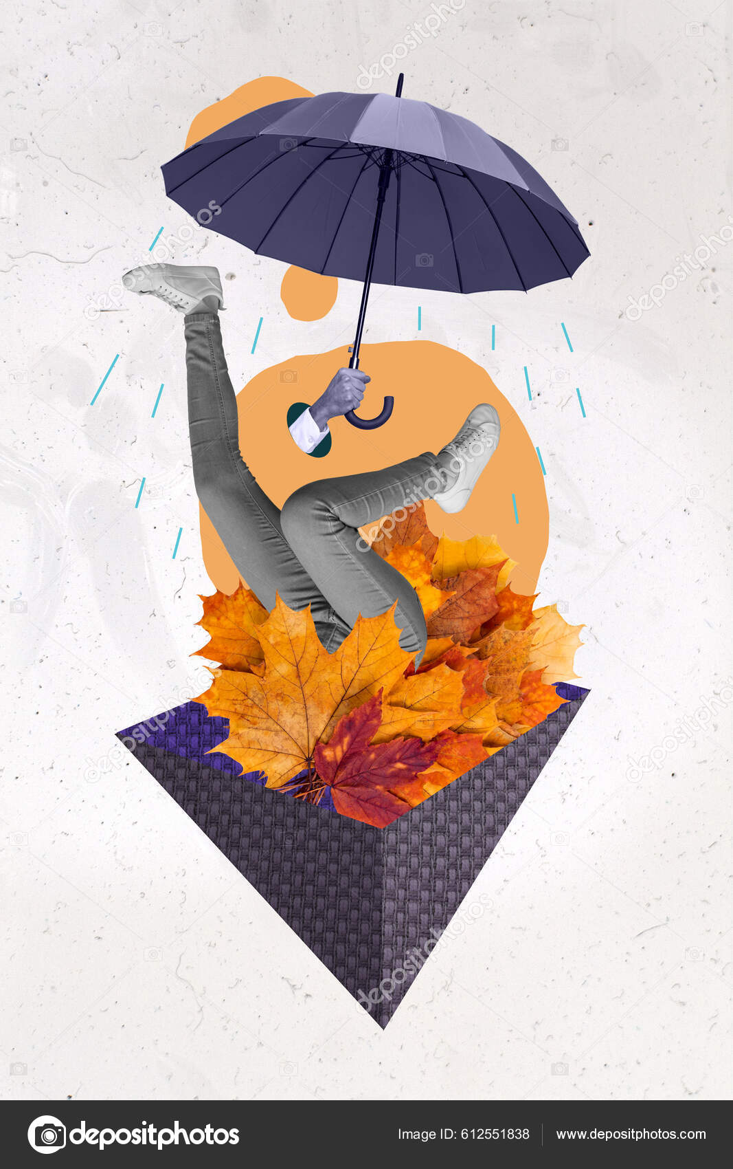 Upside Down Legs Template