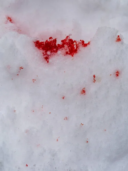 Bloody Snow Background