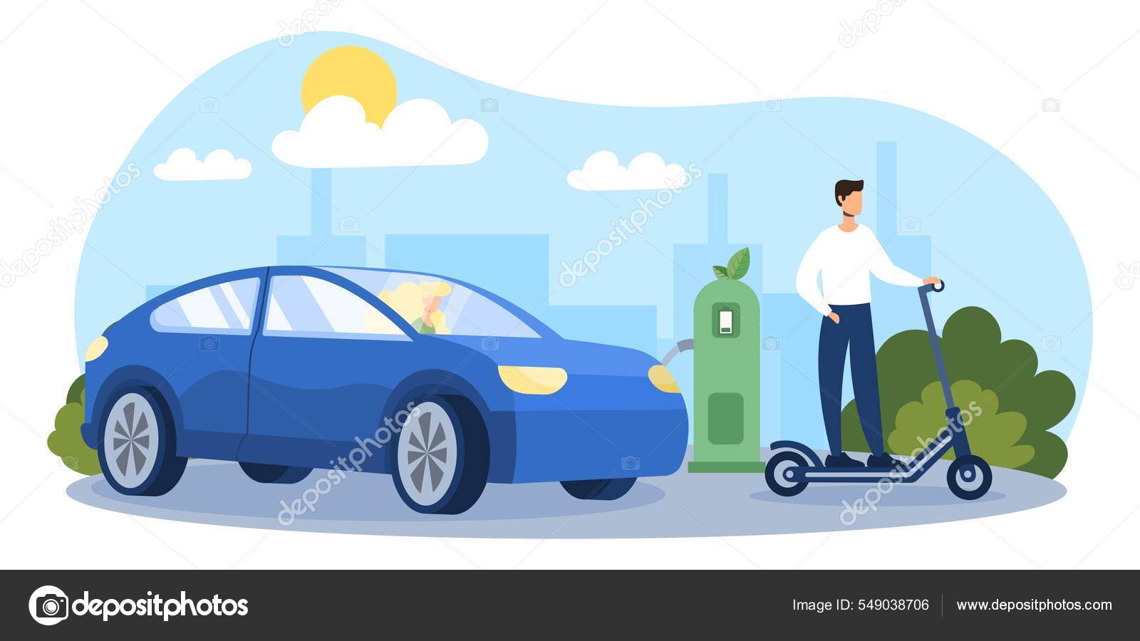 Eco friendly transport Stock Vector by ©edgecreative01@gmail.com 549038706