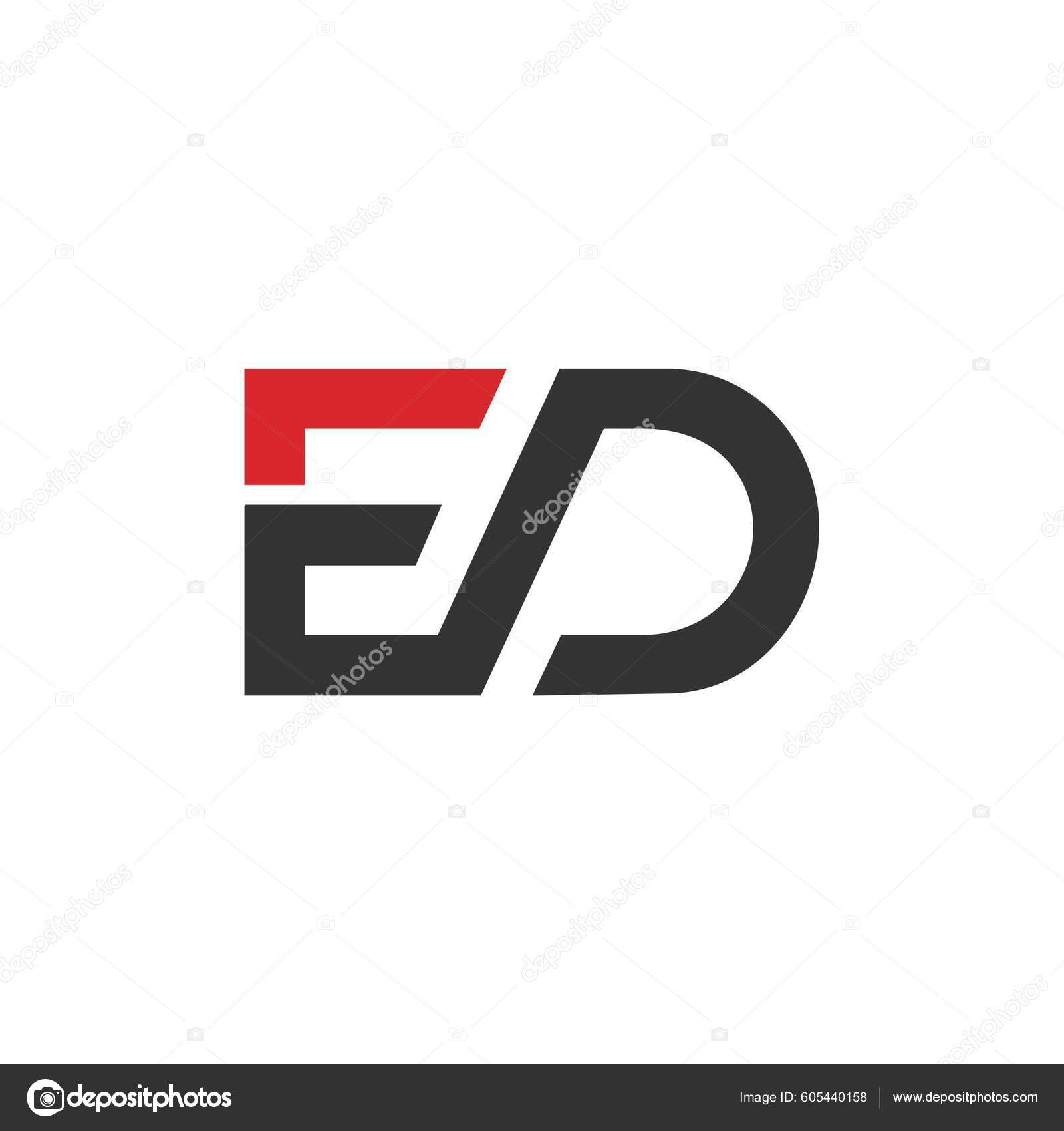 Red Black Logo Design Vector Image Vector de stock por ©kimman 605440158