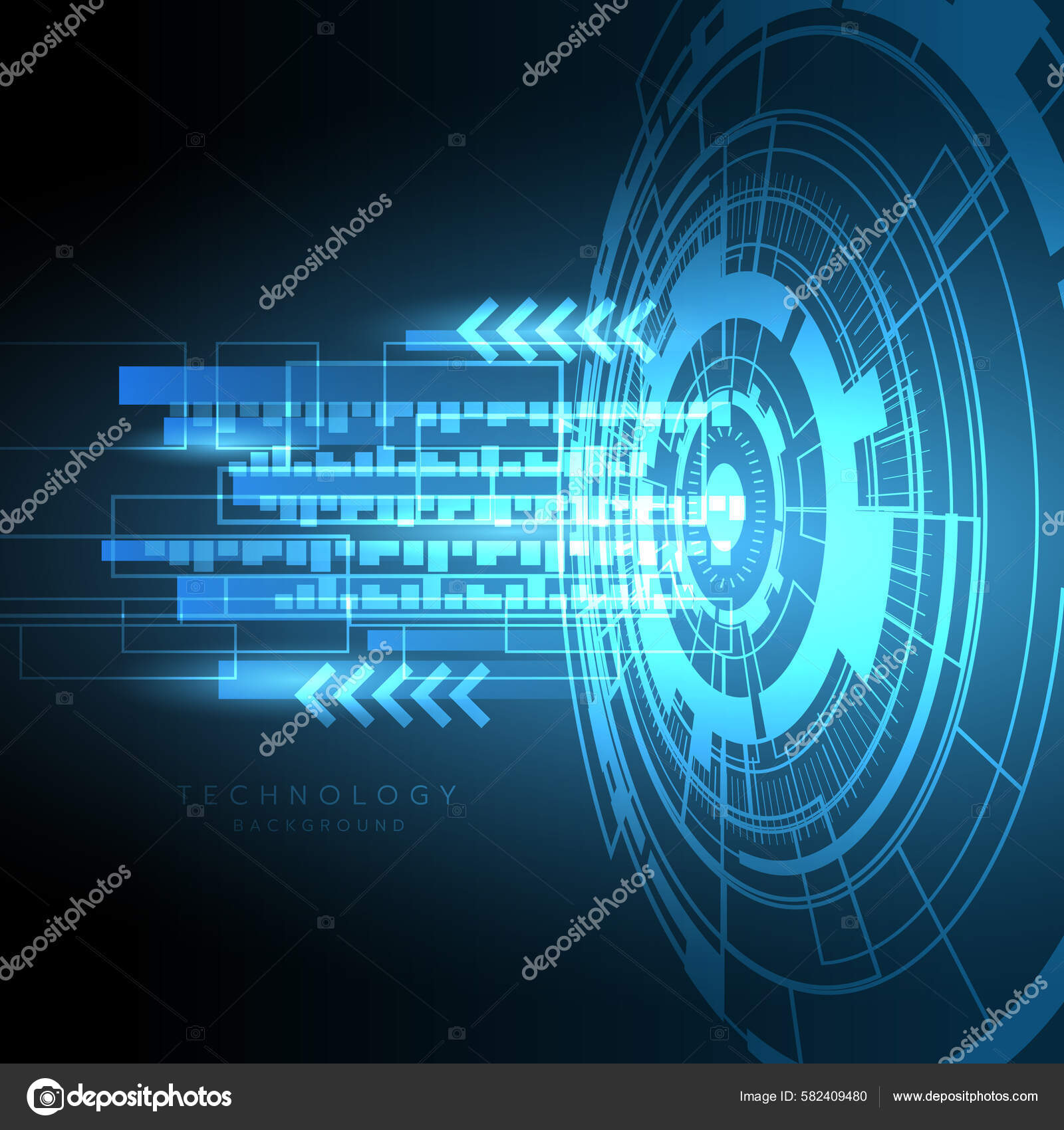 Tech Digital Technology Futuristic Circuit Digital Abstract Futuristic ...