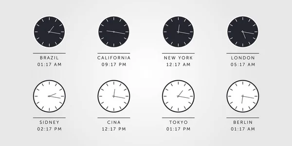 100,000 Tidszoner karta Vector Images | Depositphotos