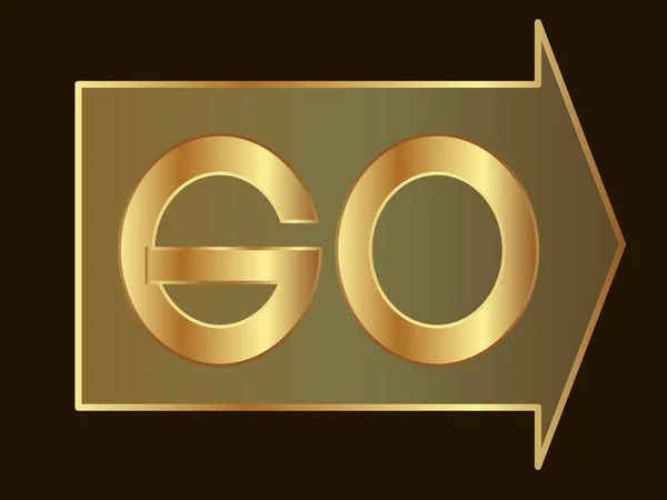 Ga logo gold Vector Art Stock Images | Depositphotos