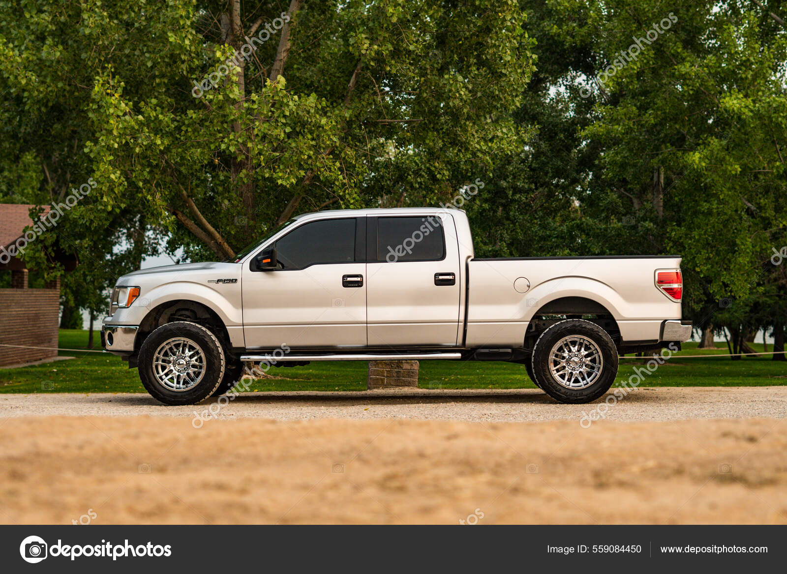 Pick Up Truck Side View Ford