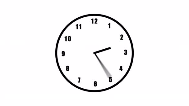 Wall Clock Animation Animated Clock Icon Isolated Transparent ...