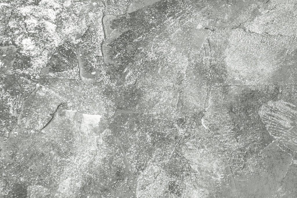 fondo creativo abstracto: yeso de cemento áspero con manchas de ...