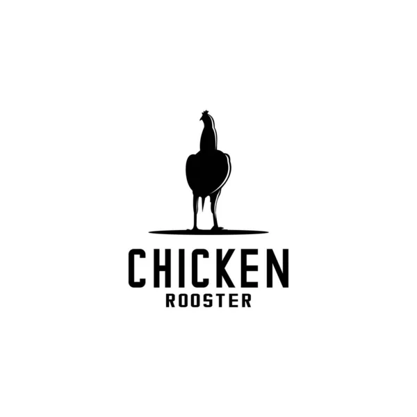 Vector Illustration Rooster Logo Restaurant Farmer Logo Stock Vector ...
