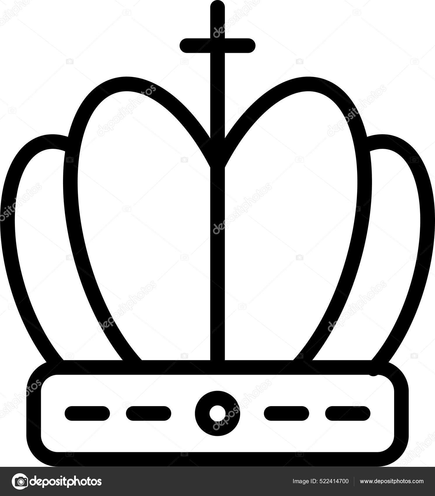 Catholic Chapel Church Icon Outline Style Stock Vector by ©iconfinder ...