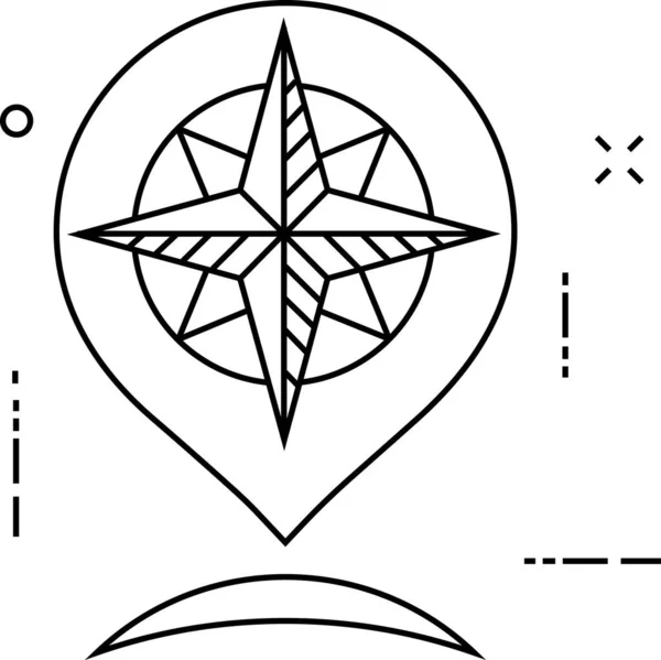 Printable Compass Rose For Kids