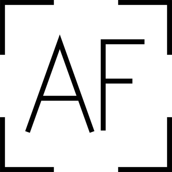 100,000 Af logo huruf inisial Vector Images | Depositphotos