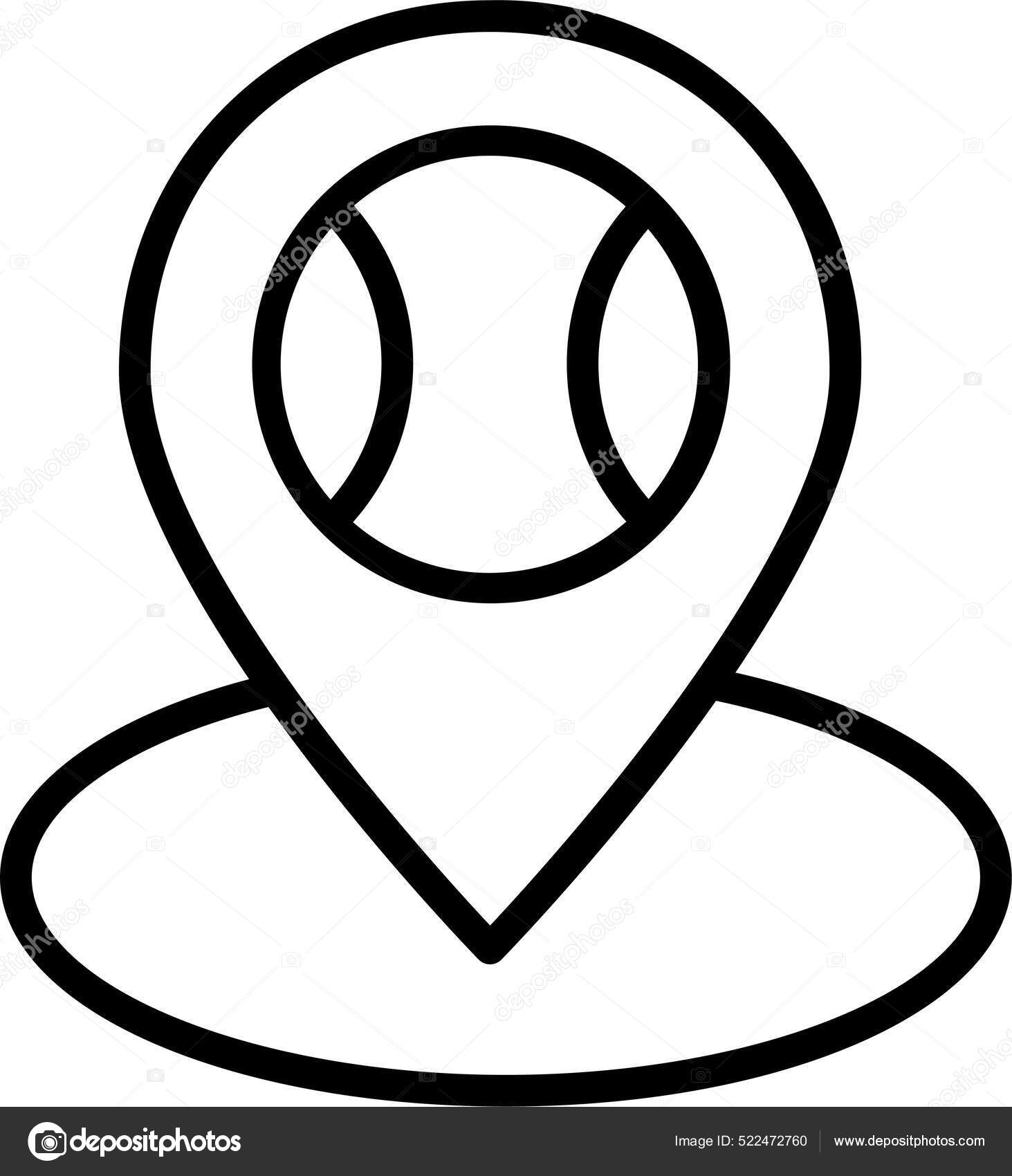 Pin Point Location Icon Outline Style Stock Vector by ©iconfinder 522472760 Pin Point Location Icon Outline Style Stock Vector by ©iconfinder 522472760
