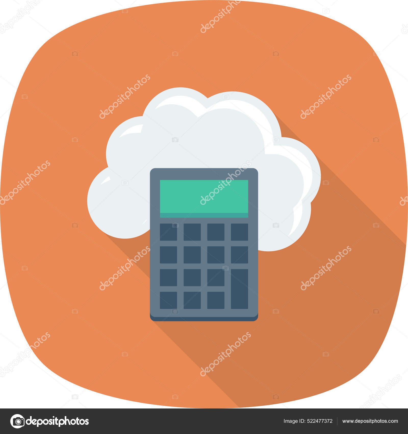 Calc Calculate Calculation Icon Flat Style Stock Vector by ©iconfinder ... Calc Calculate Calculation Icon Flat Style Stock Vector by ©iconfinder ...