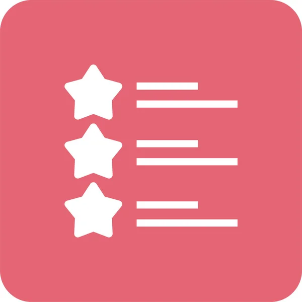 Evaluation Infographics Rating Icon Badge Style Stock Vector by ...