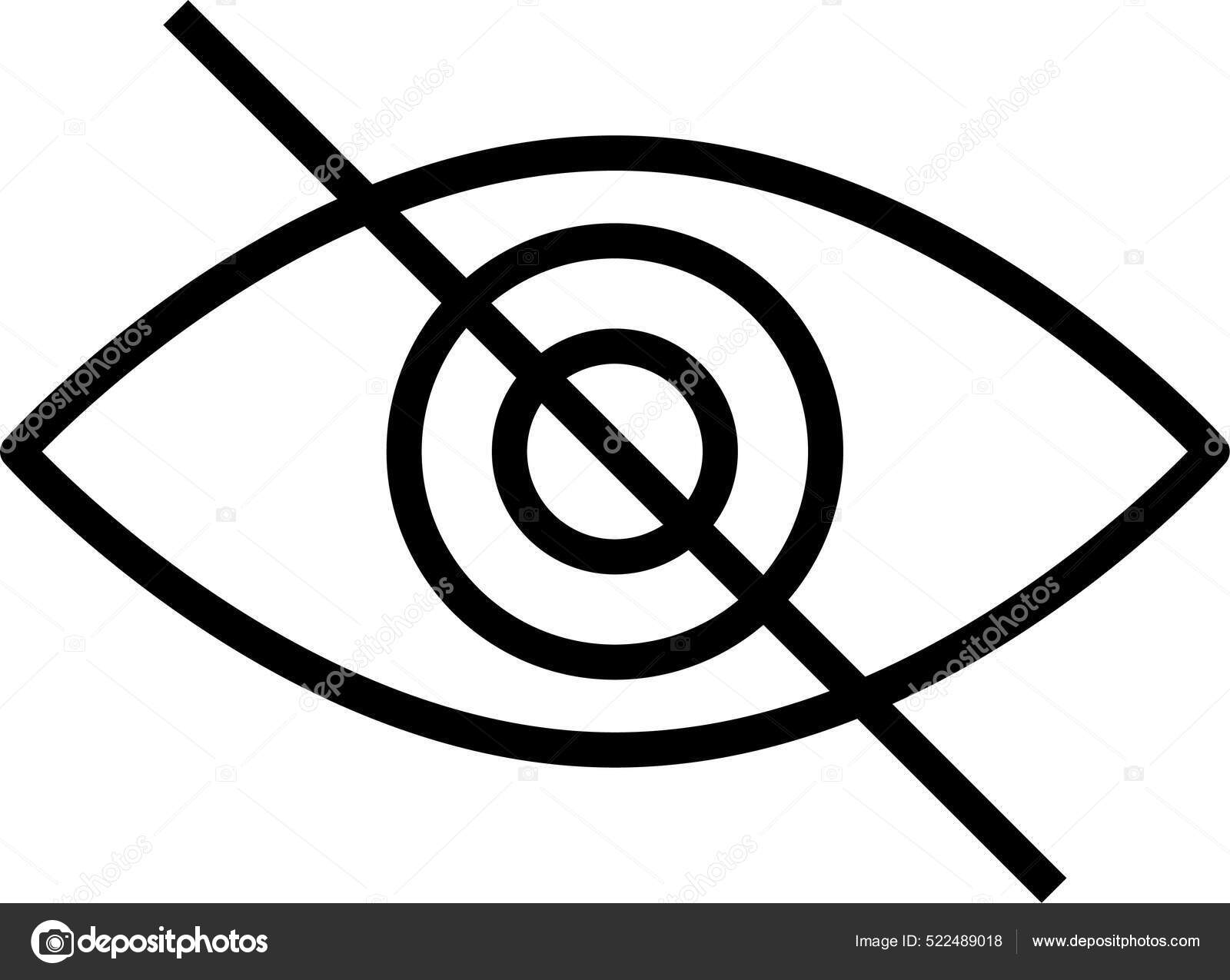 Visible Invisible Icon