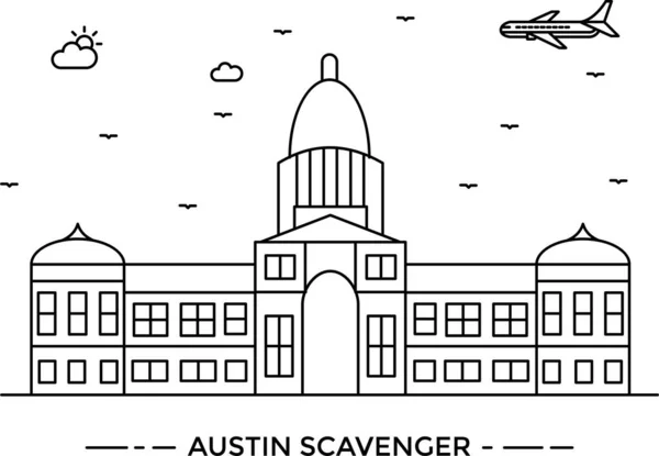 Austin capital Vector Art Stock Images | Depositphotos