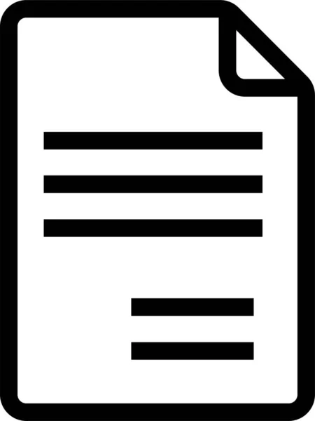 Task Report File Icon Outline Style Stock Vector by ©iconfinder 526549918