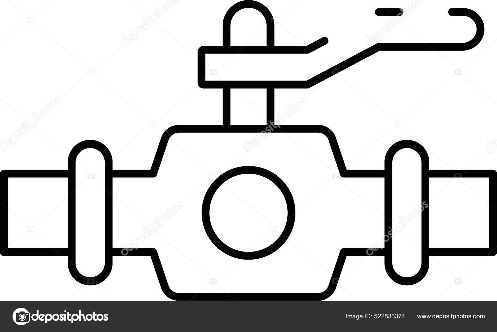 Icono Industria Válvulas Vector de stock #522533374 de ©iconfinder