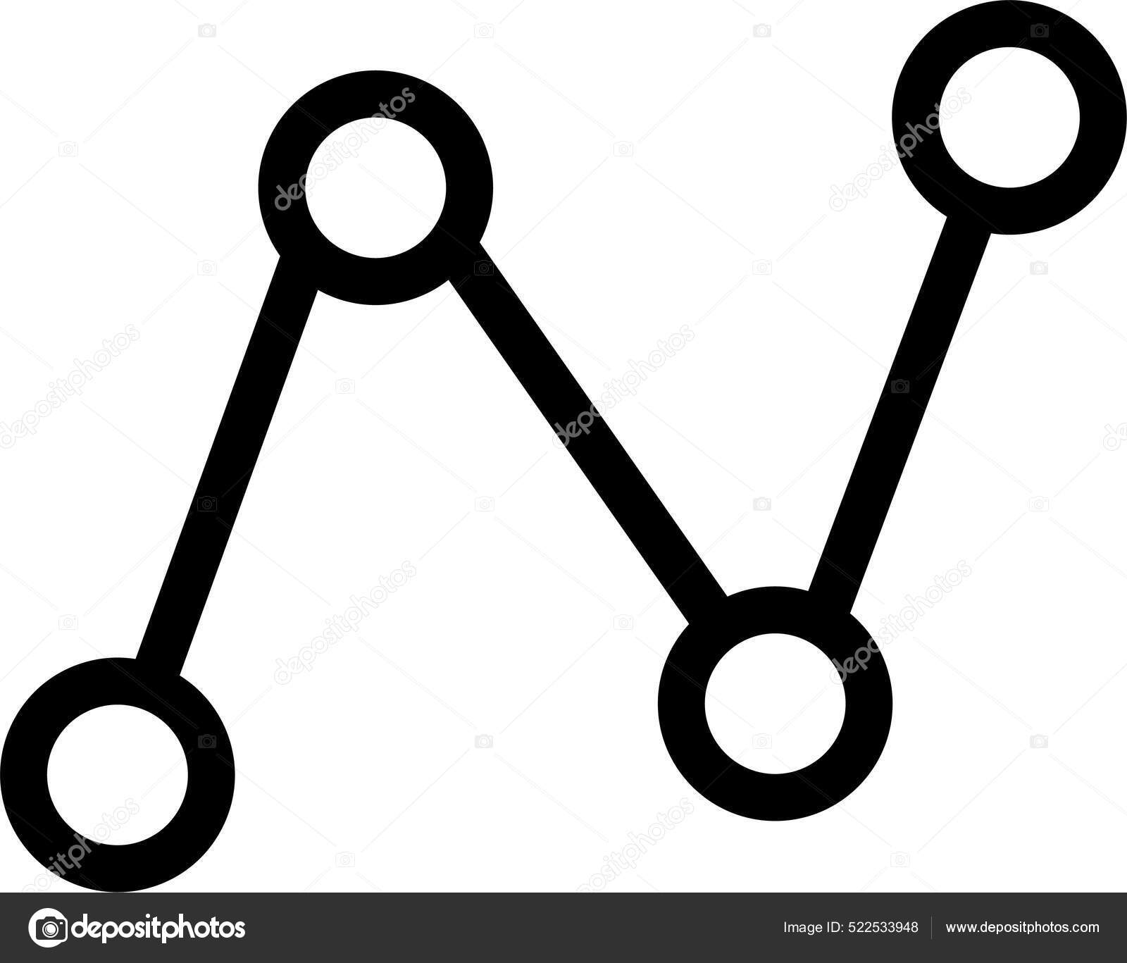 Analytics Data Diagram Icon Outline Style Stock Vector by ©iconfinder ...