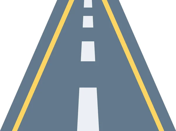 Wide Straight Road Clip Art