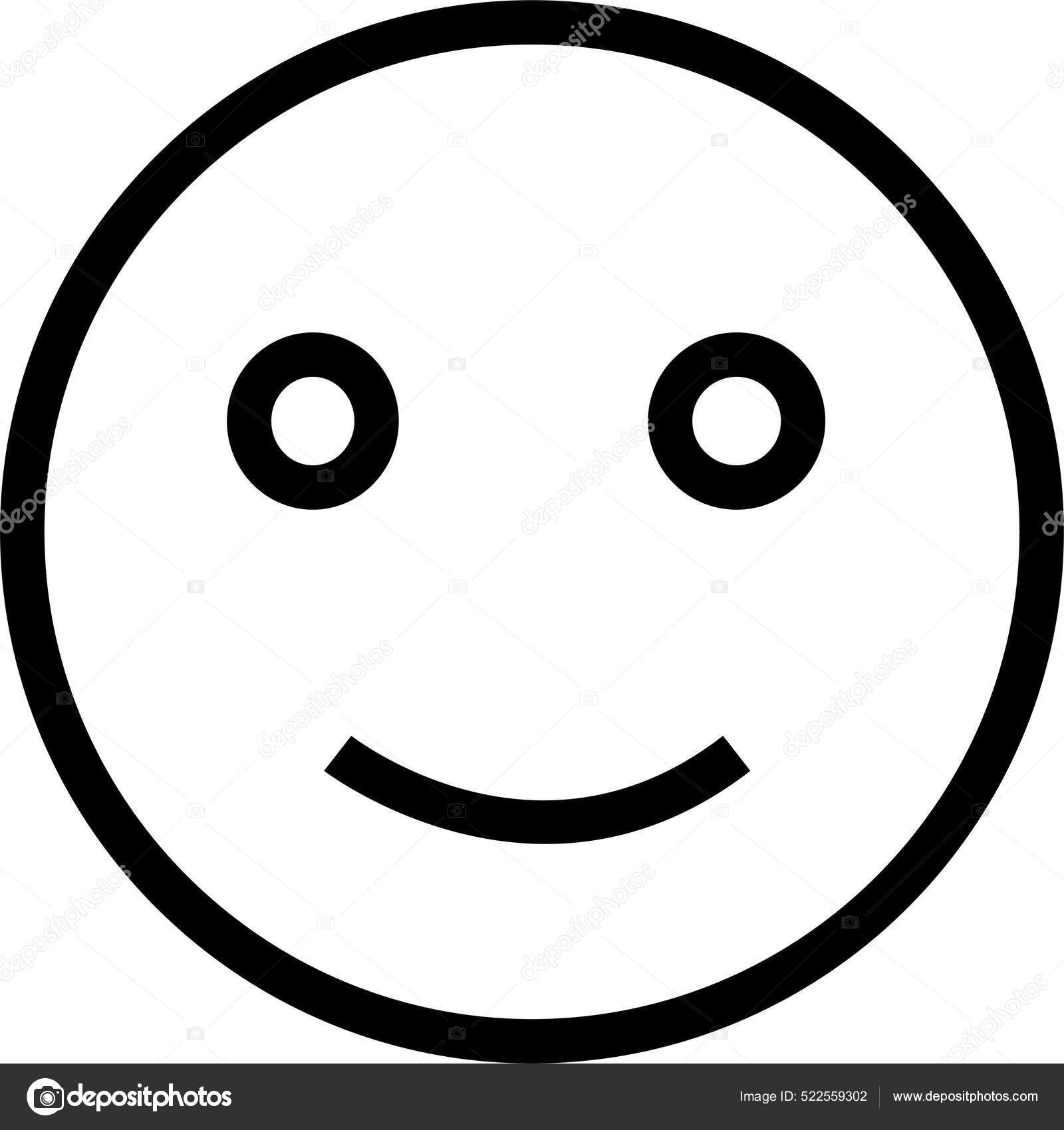 Emoji Emotion Essential Icon Outline Style Stock Vector by ©iconfinder ...