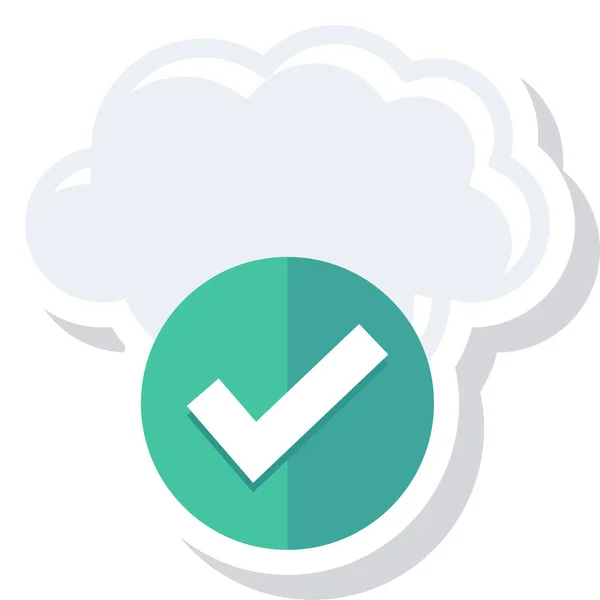 100,000 Cloud checkmark outline icon Vector Images | Depositphotos