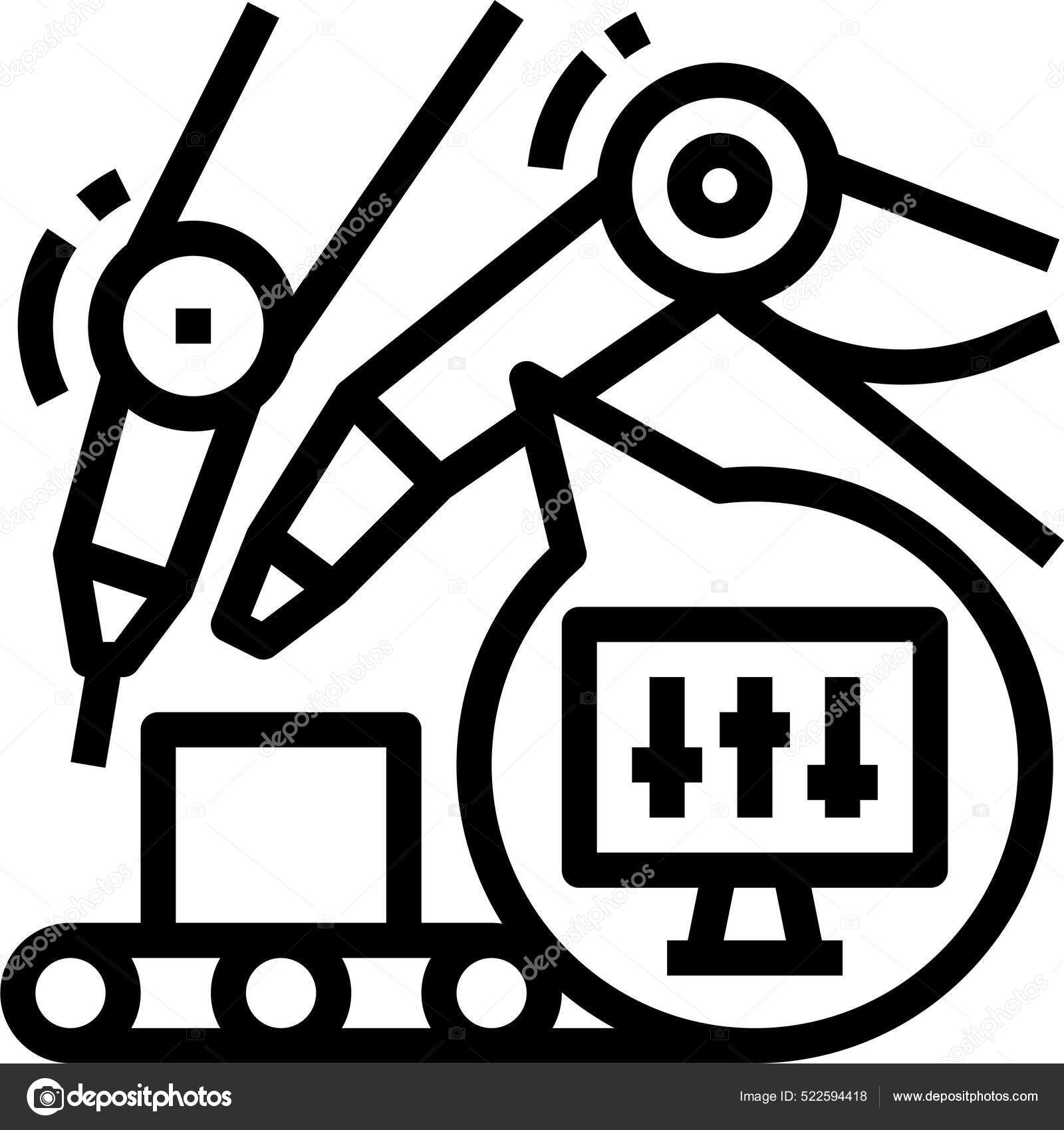 Industrial Automation Icon