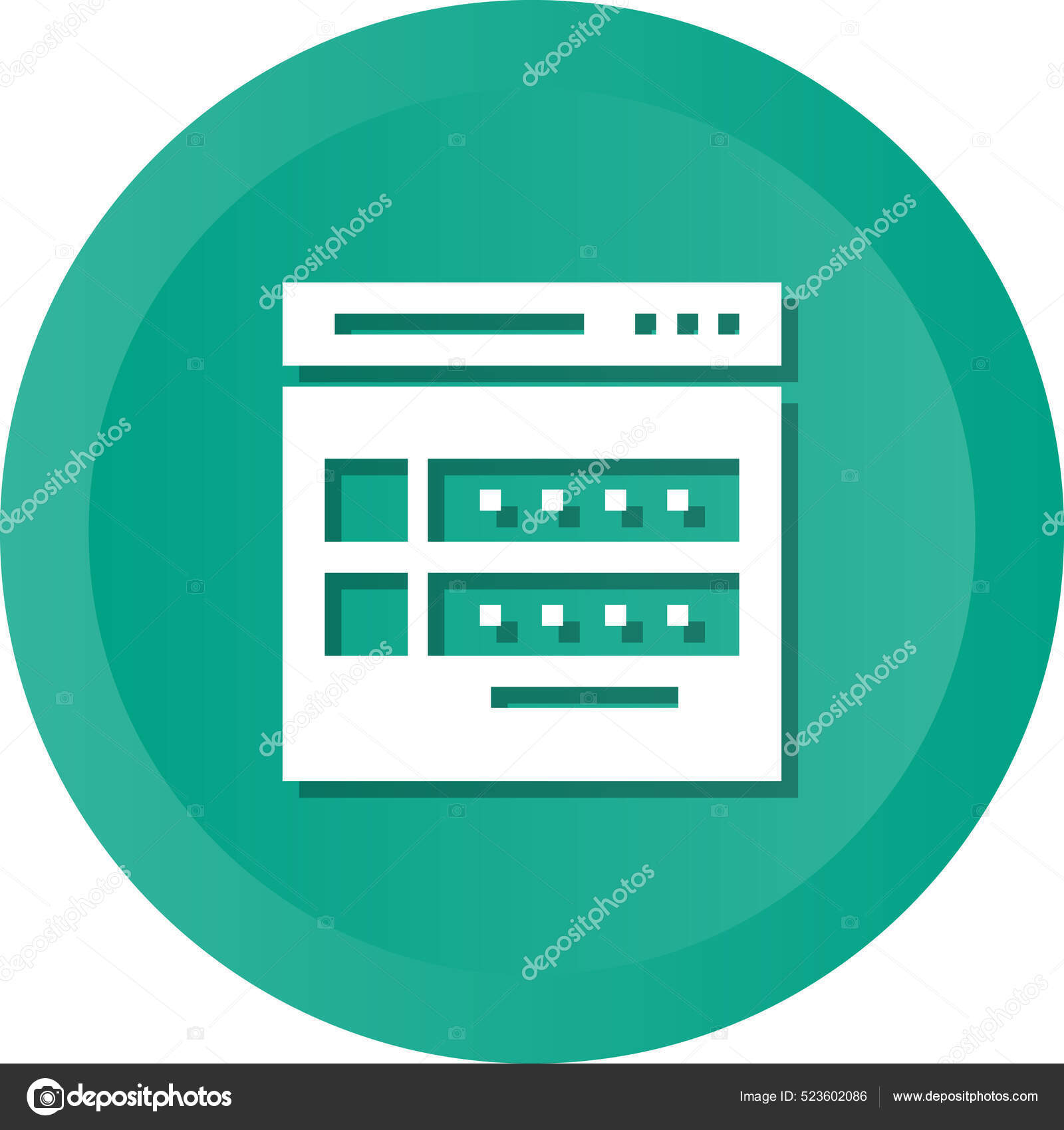 Enter Form Login Icon Badge Style Stock Vector Image by ©iconfinder ...